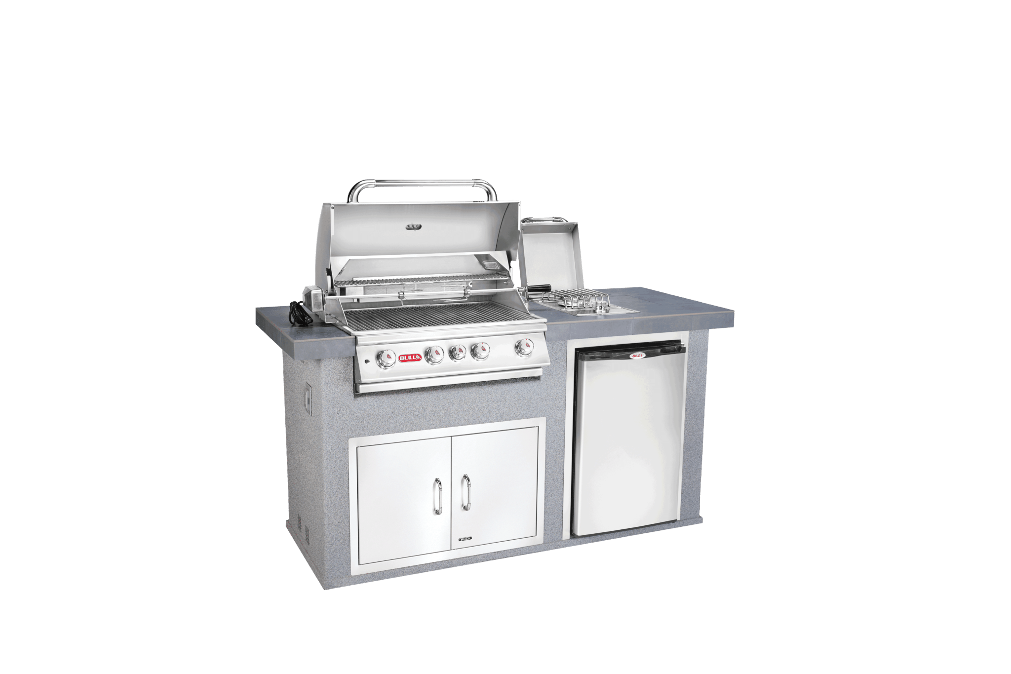 Outdoor BBQ Kitchen & Grill - "Power Q " | BullBBQ.com